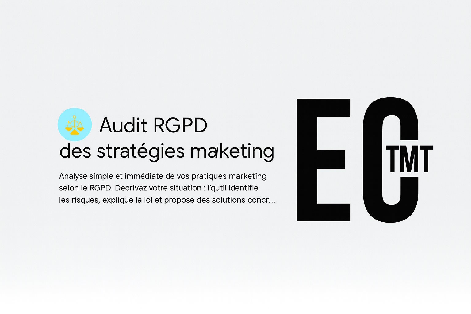 Audit RGPD pour SMS, emails et relances : l’outil EC TMT qui analyse ...